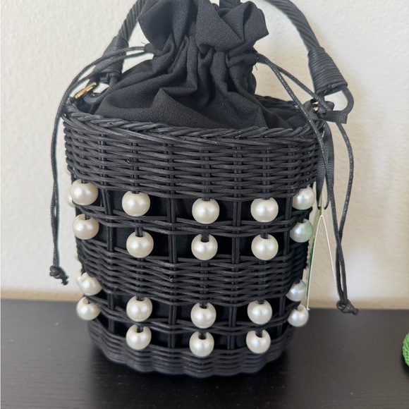 kate spade | Bags | Kate Spade X Target Collab Black And White Pearl ...